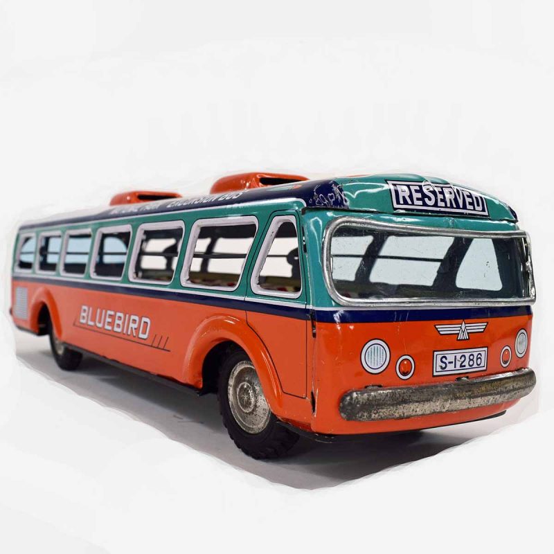 Yonezawa Giant Bus Friction Powered Toy with Box