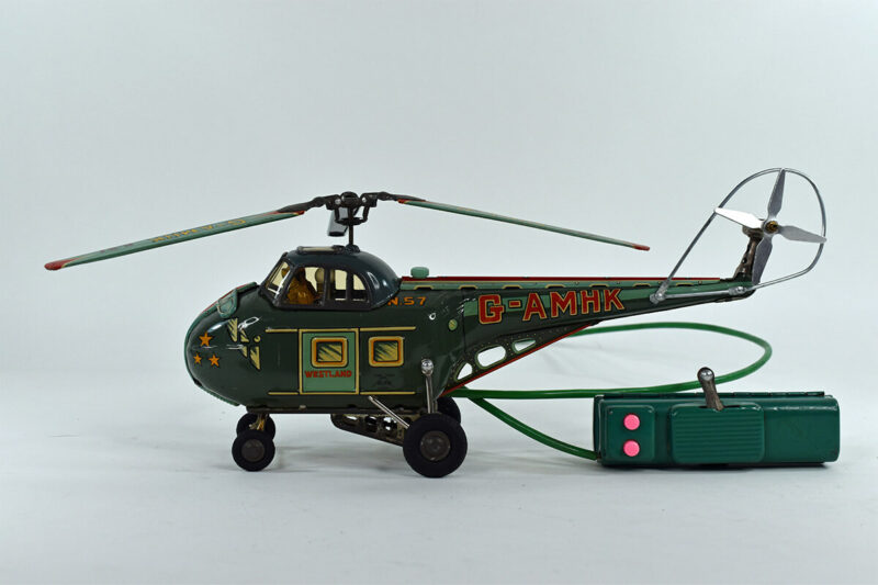 Alps G-AMHK Helicopter with Original Box
