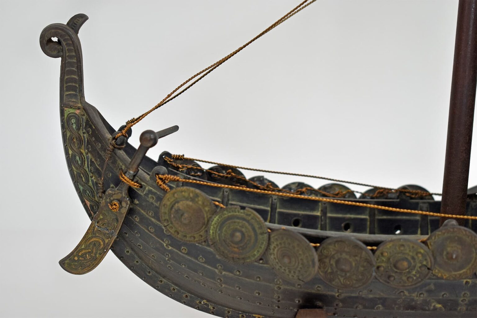 Edward Aagaard Viking Ship Bronze Copenhagen Iron Art