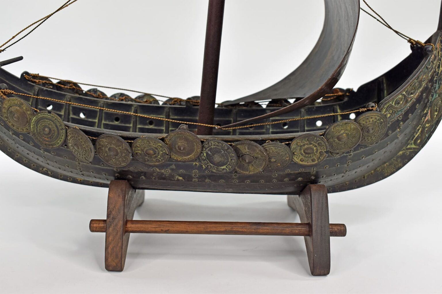 Edward Aagaard Viking Ship Bronze Copenhagen Iron Art